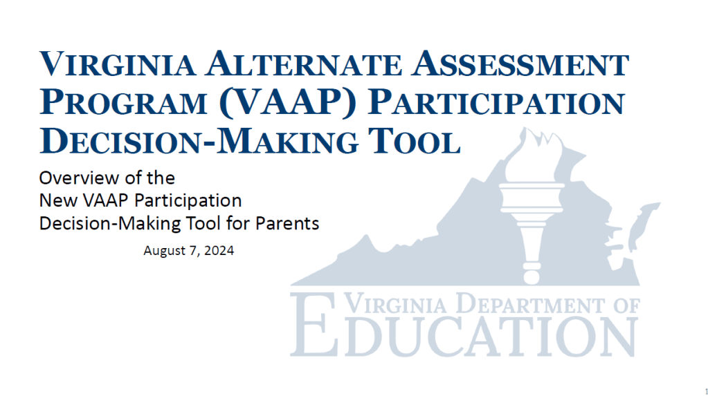VAAP Decision-Making Tool: Changes for Families to Know & Locally ...